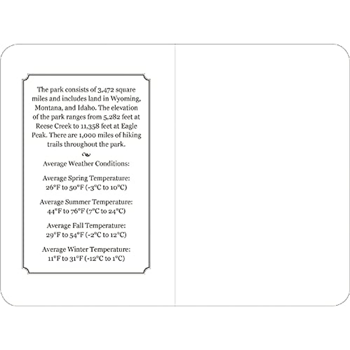 The Yellowstone National Park Signature Notebook: An Inspiring Notebook for Curious Minds (The Signature Notebook Series)