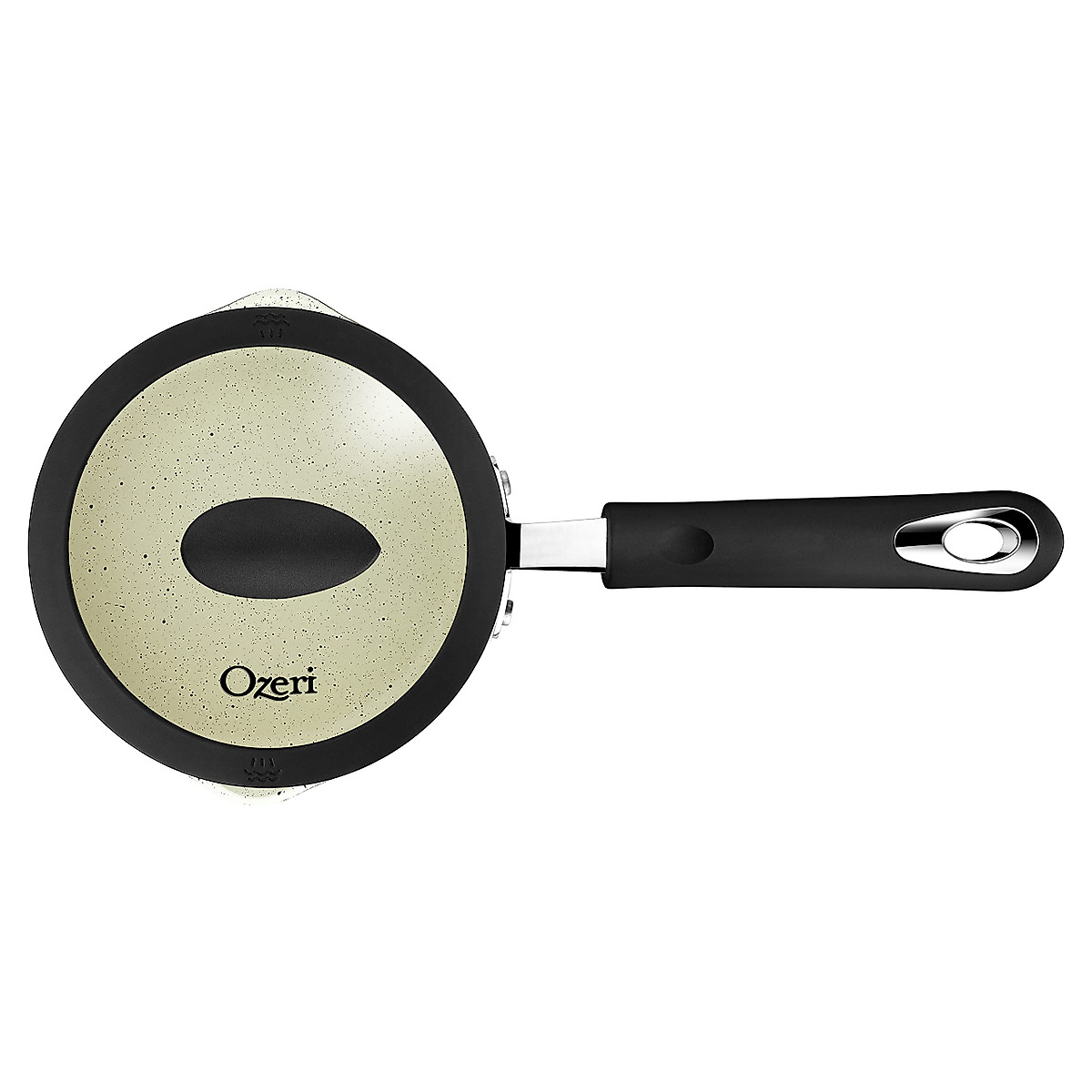 The All-In-One Stone Saucepan and Cooking Pot by Ozeri - 100% APEO, GenX, PFBS, PFOS, PFOA, NMP and NEP-Free German-Made Coating