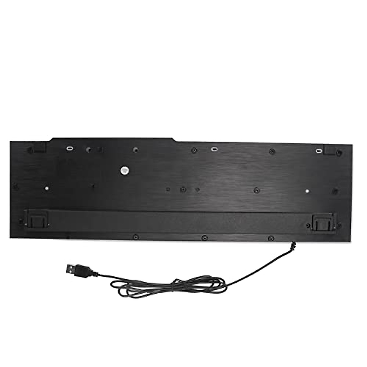 Gaming Keyboard Mouse Combo, Comfortable Touch Cool Appearance Backlight Keyboard Mouse Set ABS 104 Key for Office