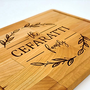 Personalized Maple Cutting Boards, Multiple Designs, Custom Cutting Boards Wood Engraved
