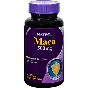 Maca Root 500Mg By Natrol - 60 Cap, 2 Pack