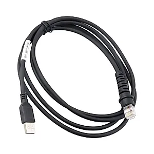 VOTTAN MS1690 Focus MS1890 MS9520 MK9540 MS9590i USB A to RJ45 USB Cable for Honeywell MS Series Barcode Scanner (2M / 6FT Flatted USB Port)