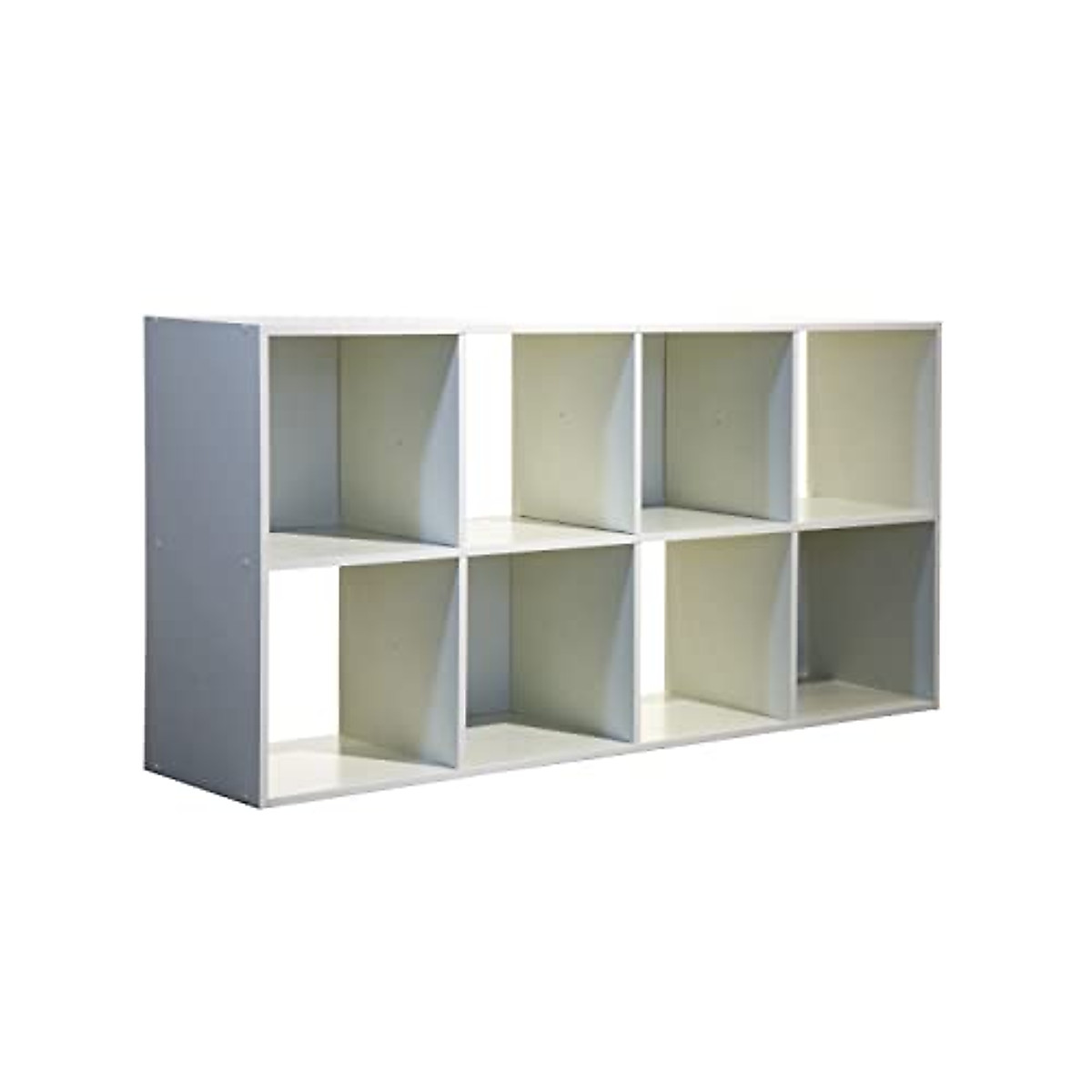 Juggernaut Storage 8-Cube Storage Organizer, White