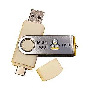 Linux Best OS Collection Set Universal 6-in-1 MultiBoot Bootable Live Install and Recovery USB Flash Thumb Drive