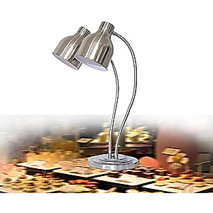 FUNNYBSG Heat Lamp Food Warmer Commercial Heating Lamp, Buffet Insulation Table Lamp, Free Standing 110V 220V Home Use, Universal Tube Can Be Bent at Will