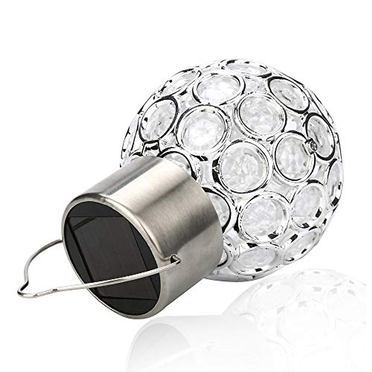 Ball Camping Solar Lights LED Hanging Waterproof Rotatable Garden Outdoor Round LED Light Led Christmas Lights Wire Color Changing