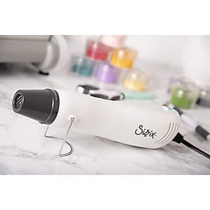 Sizzix Heat Tool , Dual Speed, US Version for Shrink Plastic, Moulding, Embossing, Scrapbooking, Cardmaking, Papercraft & DIY, Multi Color, One Size, Multicolour
