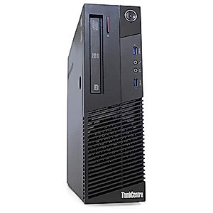 Lenovo ThinkCentre M93p Business Class Desktop, Quad Core i5 4570 3.2Ghz, 32GB DDR3 RAM, 1TB Hard Drive, Windows 10 (Renewed)