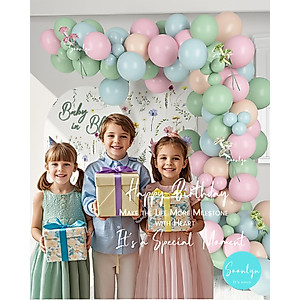 Soonlyn Baby In Bloom Balloon Arch Kit 14ft, Baby In Bloom Baby Shower Decorations, Wildflower Baby Shower Decorations, Bridal Shower, Wedding, Birthday