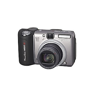 Canon PowerShot A650IS 12.1MP Digital Camera with 6x Optical Image Stabilized Zoom