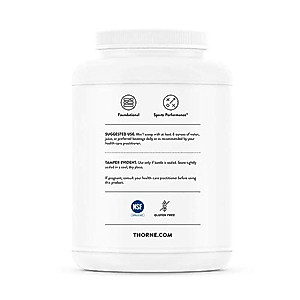 Thorne Whey Protein Isolate - 21 Grams of Easy-to-Digest Whey Protein Powder - NSF Certified for Sport - Chocolate Flavored - 31.9 Ounces - 30 Servings