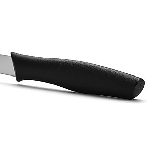 ARCOS Paring Knife 3 Inch Stainless Steel. Professional Kitchen Knife for Cut, Peel and Clean Food. Ergonomic Polyoxymethylene Handle and 85mm Blade. Series Nova. Color Black