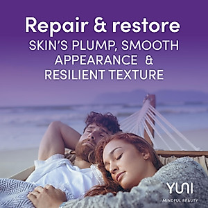 YUNI Beauty Face Serum (1 oz) Bakuchiol Serum + Biotic Natural, Vegan Anti Aging Face Moisturizer for Women, Face Moisturizer for Dry Skin, All Natural Retinol Alternative, Paraben-Free, Cruelty-Free