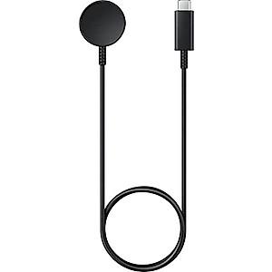 SAMSUNG Official Galaxy Watch Fast Wireless Charger (USB-C) - Black (EP-OR900BBEGWW)