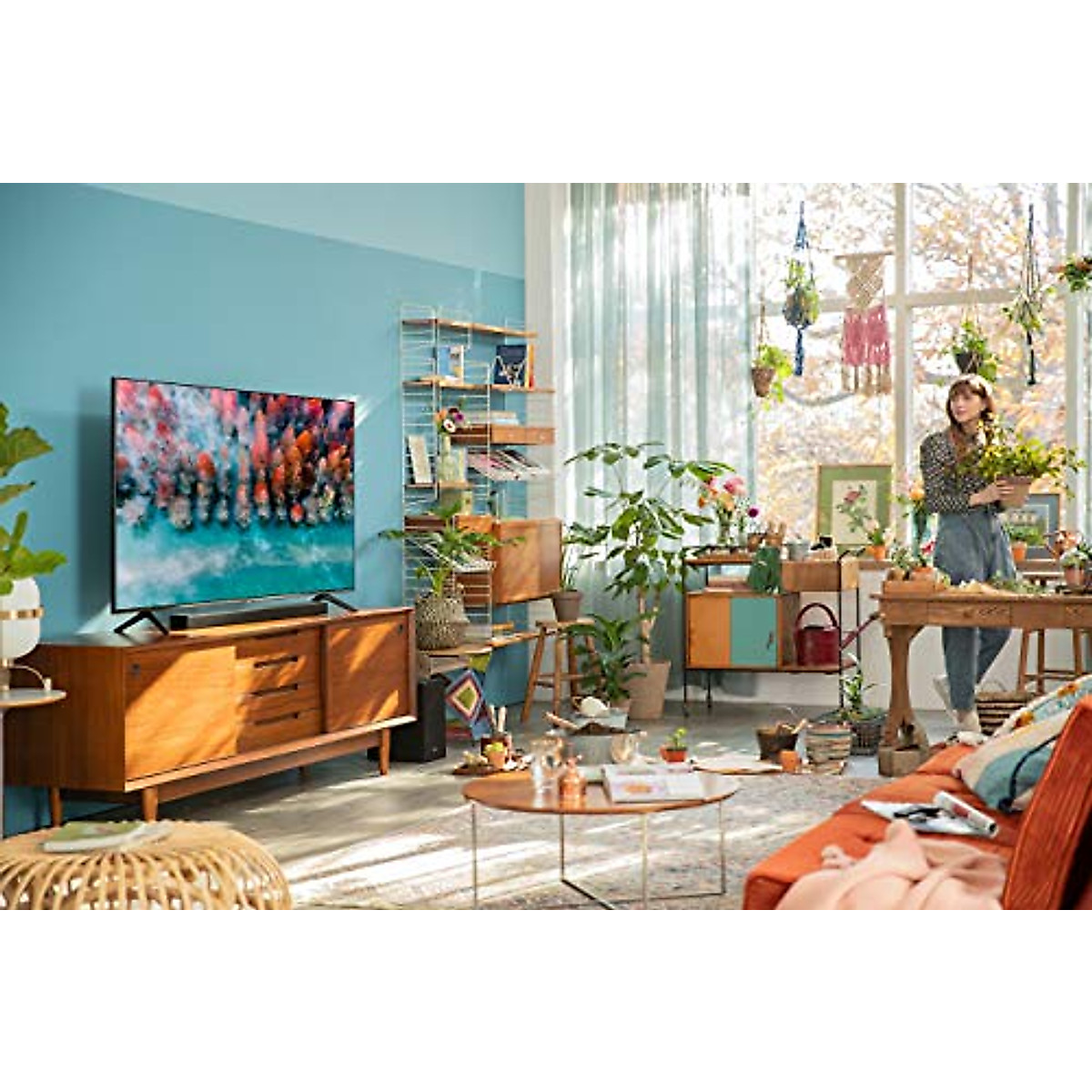 SAMSUNG 50-inch Class Crystal UHD TU-8000 Series - 4K HDR Smart TV with Alexa Built-in (UN50TU8000FXZA, 2020 Model)