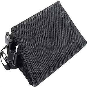 CUSENA Oxygen Tank Holder Oxygen Backpack Wheelchair Bag Pouch Carrier for Wheelchair and Walker, Fits D and E Cylinder Bottle, for Medical, Personal Use,Black,70x25cm