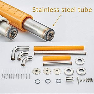 Bathroom Hand Rail,Safety Support Handle,Bathtub,Toilet, Kitchen,Stairway Handrail,Children and The Elderly Bathroom Grab Bar with Anti-Slip Grip