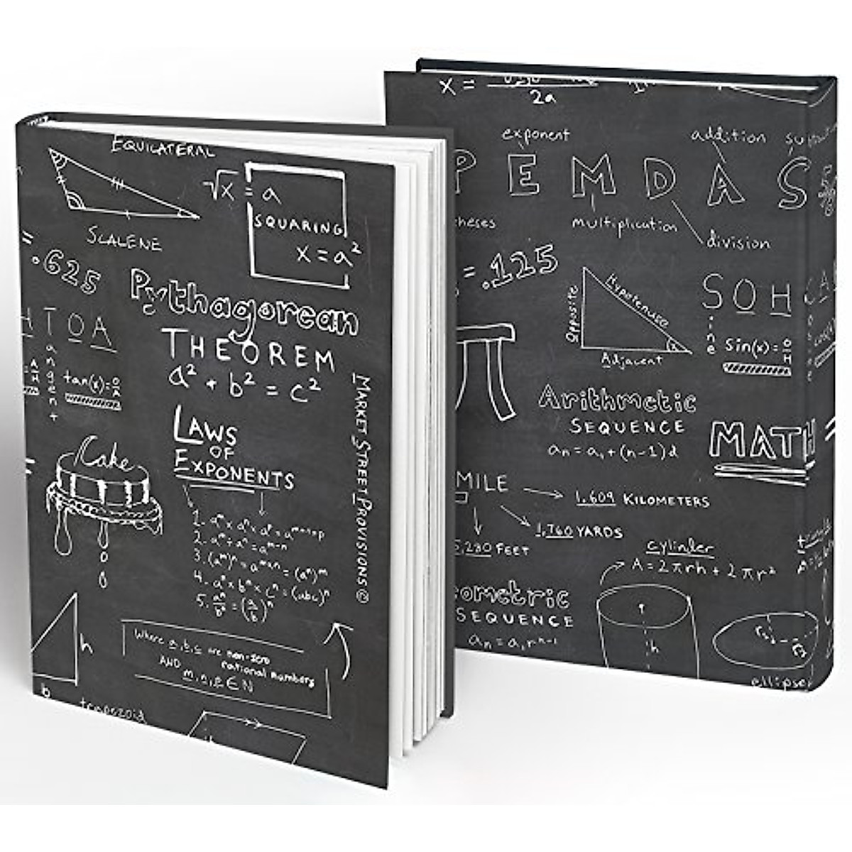 Custom STEM Jumbo-Sized Stretchable Book Cover (Pack of 1, Math)
