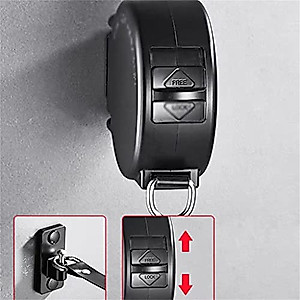 N/A Black/White Clothesline Dryer Laundry Holder Retractable Belt Wall Mounted Drying Racks Hidden Hanger ( Color : D , Size : 1 )