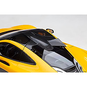 AUTOart McLaren P1 Volcano Yellow w/Yellow/Black Interior 1/18 Model Car 76067