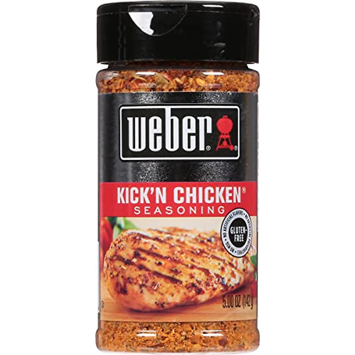 Weber Kick'n Chicken Seasoning, 5 Ounce Shaker