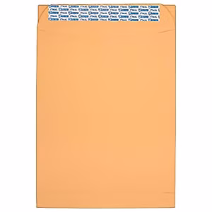 Mead Press-It Seal-It Envelopes, 10 x 13 Inches, Office Pack 20 Count (76088)