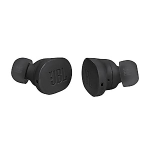 JBL Tune Buds Noise Cancelling True Wireless Earbud Bundle with gSport Case (Black)