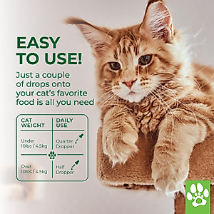 Pawsome Products® Calming Hemp Oil for Dogs & Cats | Stress & Anxiety Relief Supplement | Hip & Joint Support | Healthy Skin | Omega 3, 6, 9 | Dog Multivitamin with Vitamin C, A, B, D, E | 30 ml