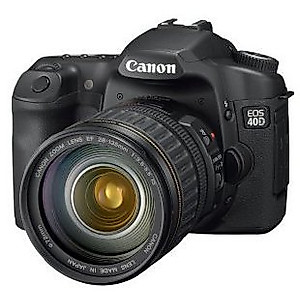 Canon EOS 40D 10.1MP Digital SLR Camera with EF 28-135mm f/3.5-5.6 IS USM Standard Zoom Lens