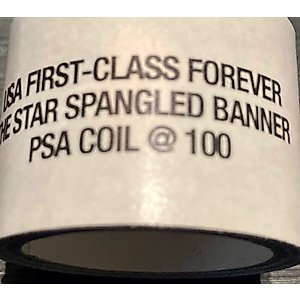USPS Forever Stamps, Star-Spangled Banner, Roll of 100 (Fireworks)