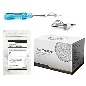 ACE - Multi Thread/L Cannular PDO thread for Forehead/Nose/Nasolabial Folds (23G38/50mm)