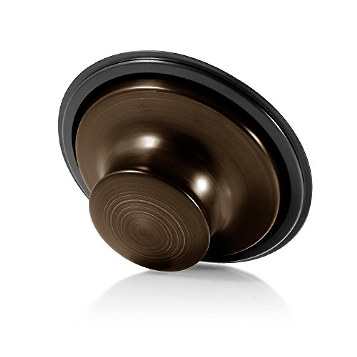 K&J Universal Kitchen Sink Stopper -Garbage Disposal Plug - Kitchen Sink Plug for Insinkerator, Kitchenaid, Kohler and More! … (Oiled Bronze)
