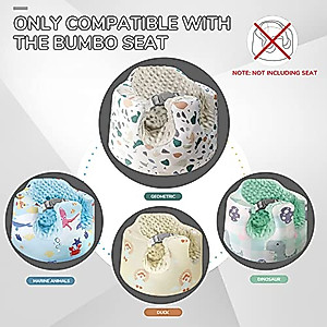 Baby Seat Cover,Compatible with Bumbo Seat,Removable Soft Warm Cotton Seat Cover for Baby Girl and Boy, Protect Baby from Cold
