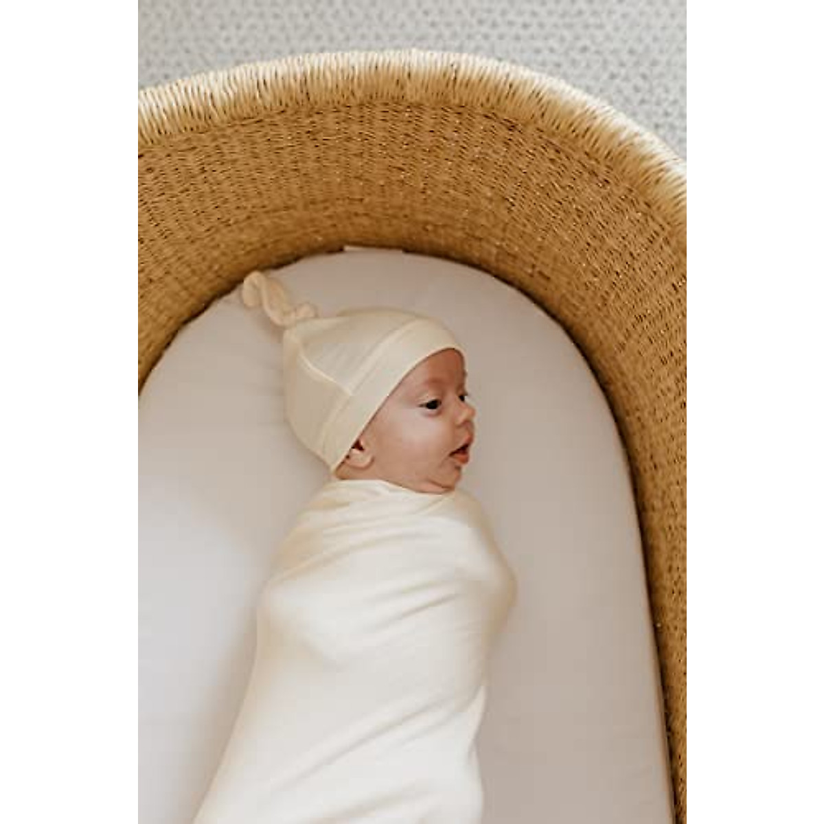 Copper Pearl Large Premium Knit Baby Swaddle Receiving Blanket Yuma