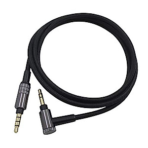 Meijunter Headphone Audio AUX Cable Compatible with Sony WH-H900N/WH-1000XM3/WH-1000XM4/H800/950/mdr-10r/mdr-10rc/10RBT/NC200D/MDR-100AAP, 3.5mm to 3.5mm Male (1.2 m/3.93ft)