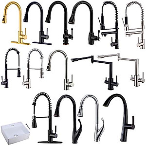 Drinking Water Purifier Faucet, Delle Rosa Water Faucet, Commercial Water Filtration Faucet for Under Sink Water Filter System Oil Rubbed Bronze Kitchen Bar Sink Drinking Water Faucet