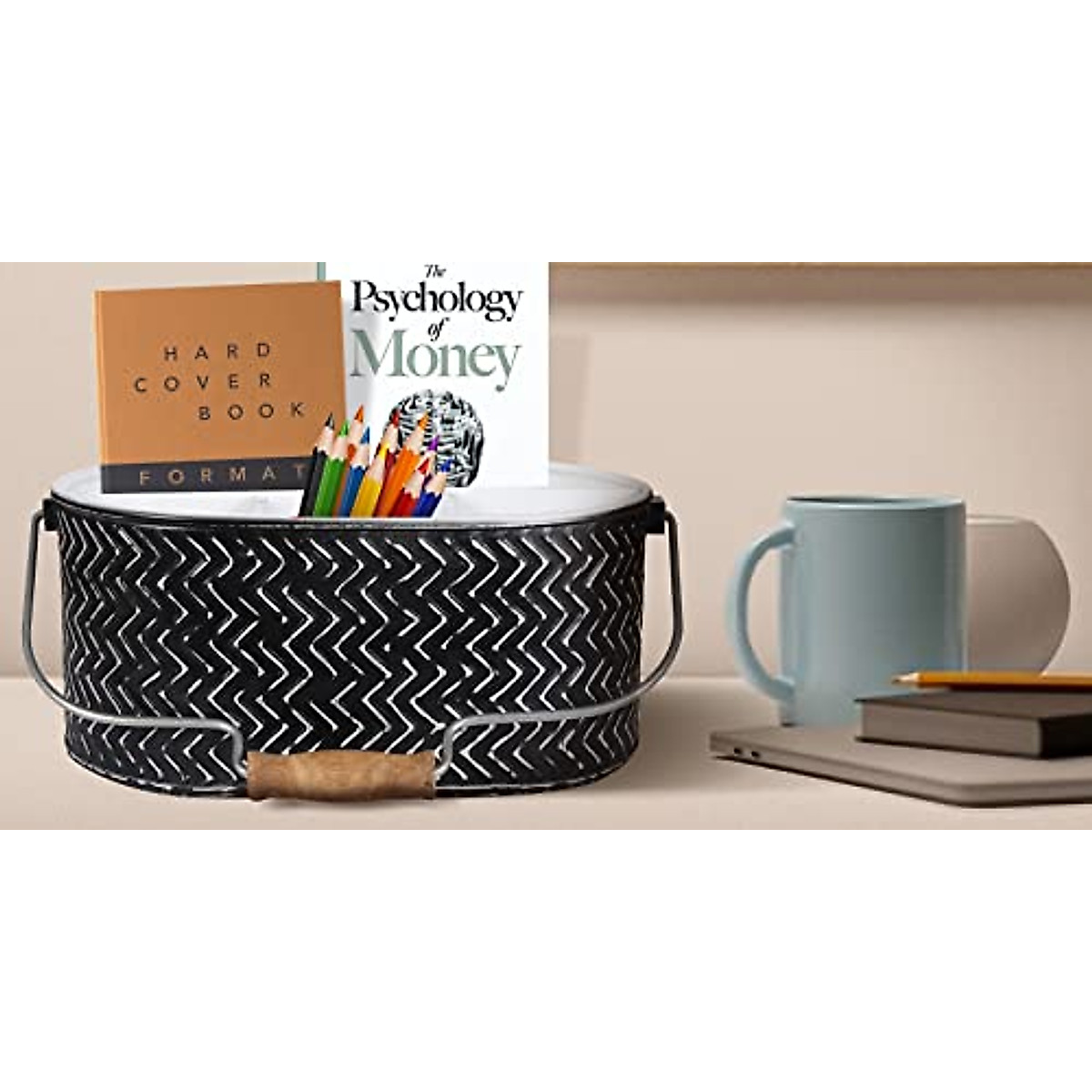 Utensil Caddy,Galvanized Bucket,Galvanized Utensil Holder,Silverware Caddy,Metal Caddy,Outdoor Utensil Caddy,Tin Utensil Holder,Utensil Caddy for Parties,Picnic Caddy,Farmhouse Utensil -Antique Black