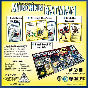Steve Jackson Games Munchkin Presents Batman