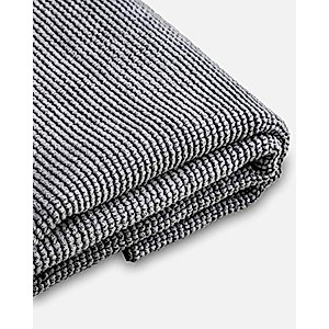 Adam's Edgeless Microfiber Utility Towel - Edgeless Microfiber Design with Tight Weave Fibers - Great All Purpose Detailing Towel (4 Pack)