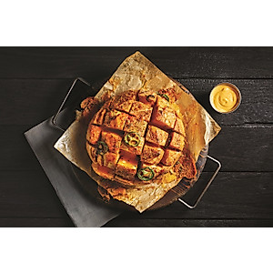 Chef-mate Que Bueno Spicy Nacho Cheese Sauce, Jalapeno Queso, Canned Food, 6 lb 10 oz (#10 Can Bulk)