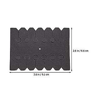 7pcs Arrows Separator EVA Foam Practical Arrows Unique Quiver Holder Separator for Outdoor Black