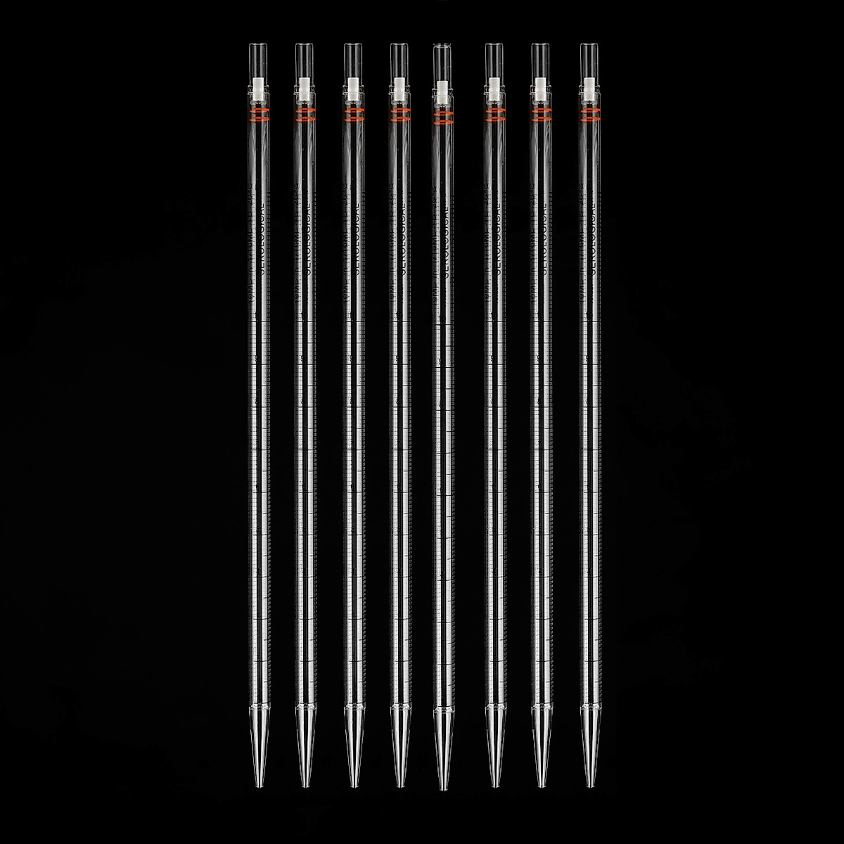 Eowpower 20 Pack 10ml Disposable Sterile Serological Pipettes with Graduated, Individually Packaged