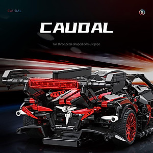 Mesiondy Adults Challenging Racing Car Building Blocks Kit，1:14 1391 Pieces Car Model Building Set DIY Toys for Boys Age 12 13 14 15 16