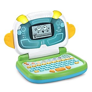 LeapFrog ABC and 123 Laptop for Preschoolers Ages 3-7 Years, Green