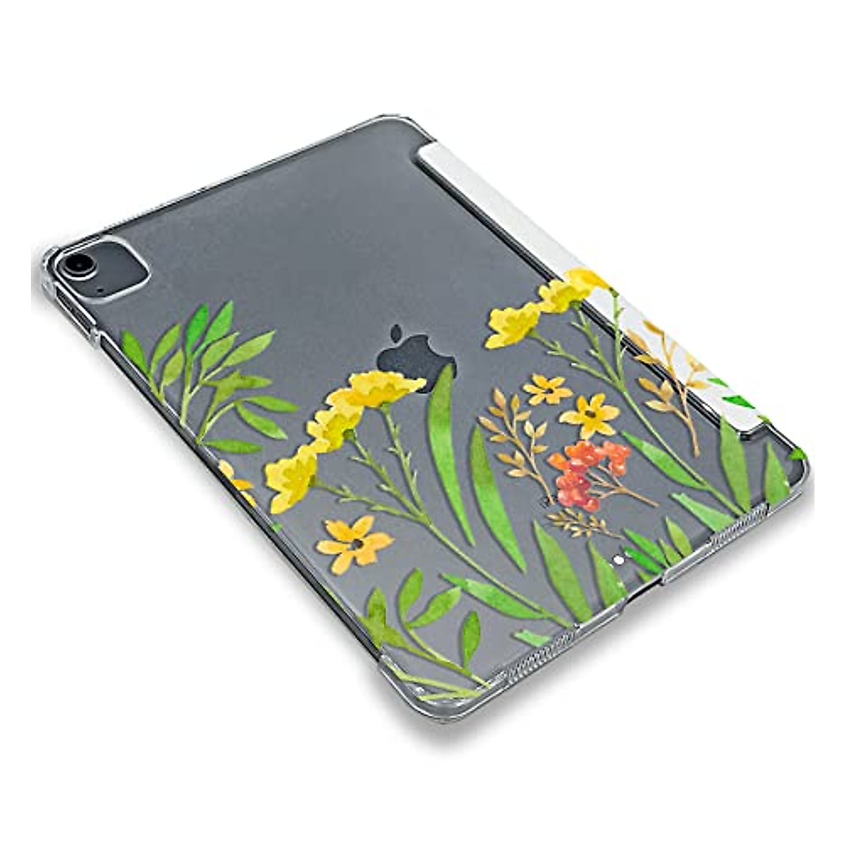 Cute Wildflower Kawaii Plants case Compatible with iPad Mini Air Pro 7.9 8.3 9.7 10.2 10.9 11 12.9 inch Pattern Cover New 2022 2021 Trifold Stand 3 4 5 6 7 8 9 Generation 481 (10.2" 7/8/9 gen)
