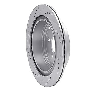 Rear Right/Passenger Side Disc Brake Rotor Compatible With Nissan Pathfinder 2013 2014 2015 2016 2017 2018 2019 2020 PC-139821