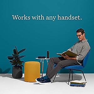 Ooma Telo Free Home Phone Service. Works with Amazon Echo and Smart Devices (Renewed)