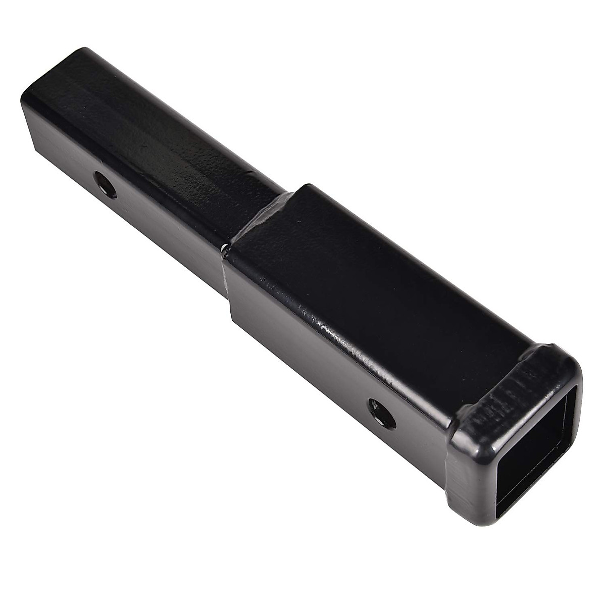 FULLWATT 8" Trailer Hitch Extension for 2-Inch Receiver Tube Extender Receiver Extension Tube Extenders 5/8" Pin Hole 500 LBS Capacity (8")