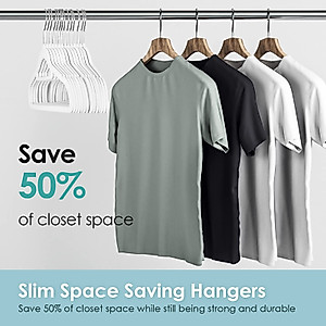 DUDUCOFU 900Pcs Mermaid Bracelet Making Kit + 30 Pack White Velvet Hangers