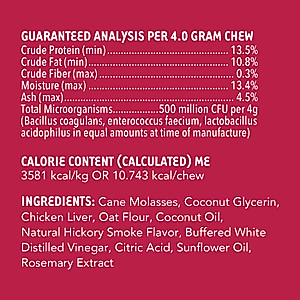 iHeartDogs Probiotic Pill Paste Wrap for Dogs – 4 oz Chicken & Bacon Flavored Pill Masker for Picky Dogs - Hide Medication in This Tasty Hide-A-Pill Dough